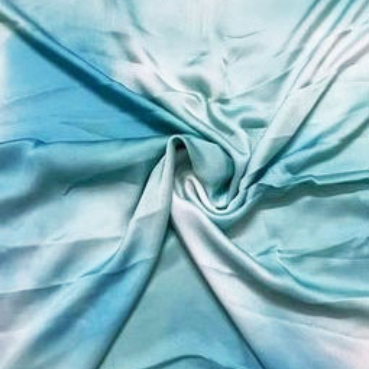 Watercolor Dreams: Satin Georgette with Abstract Watercolor Patterns ...