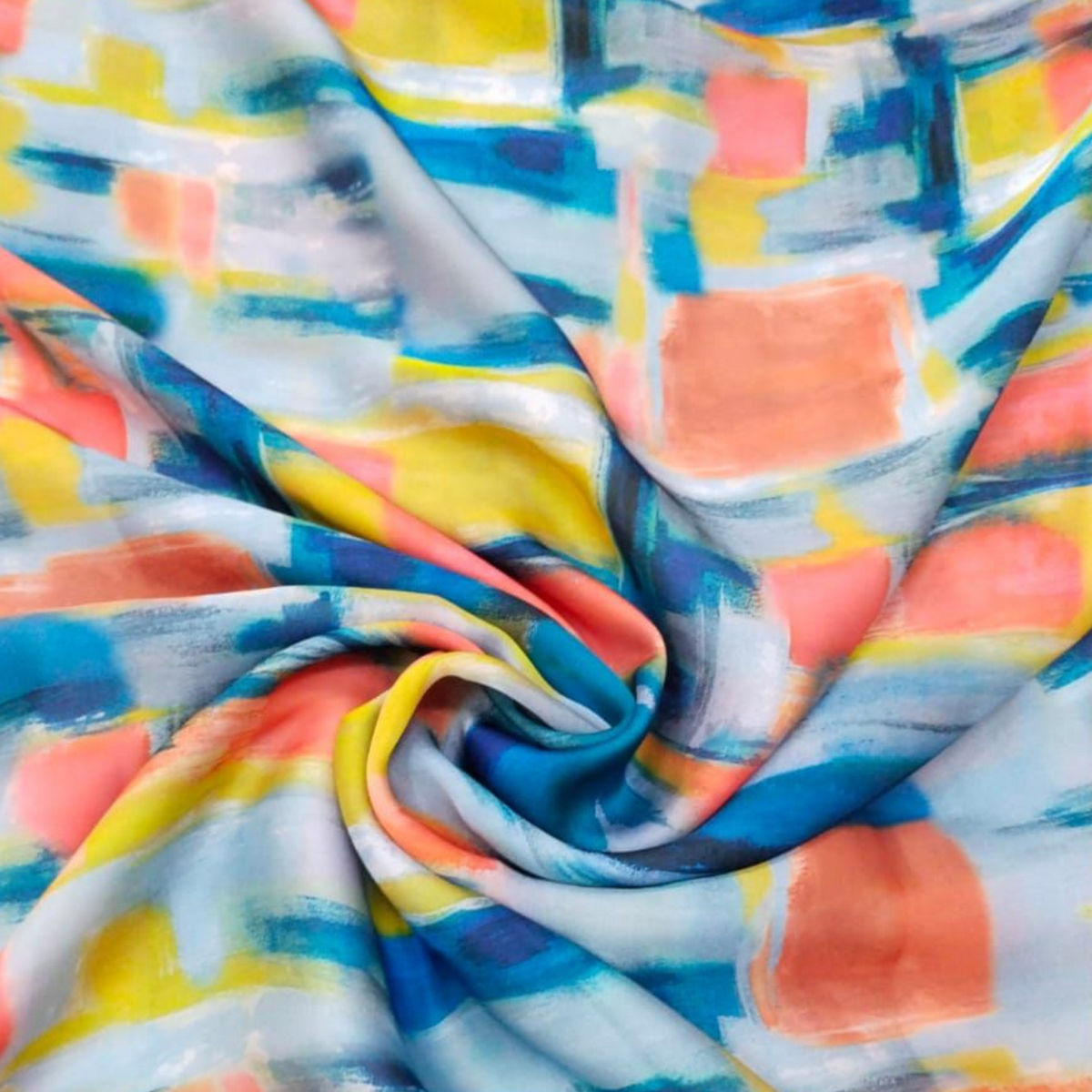 OM Fabs' Opulent Collection of 100% Polyester Satin Georgette Fabric ...